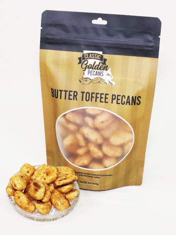 Butter Toffee Pecans – Classic Golden Pecans